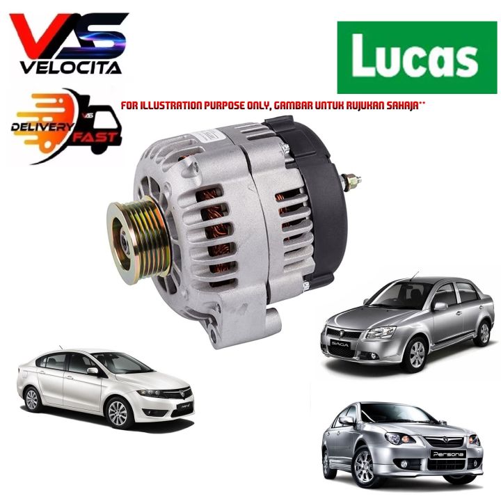 LUCAS ALTERNATOR PROTON SAGA BLM FLX PREVE EXORA PERSONA IAFM | Lazada