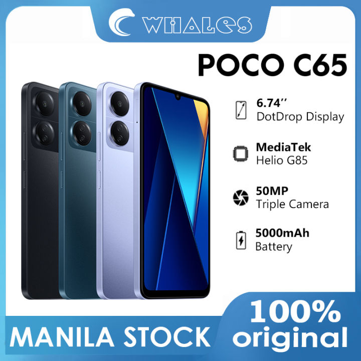 POCO C65 6+128GB | 8+256GB Global Version 1 Year Warranty MediaTek Helio G85 6.74" Dot Drop ...