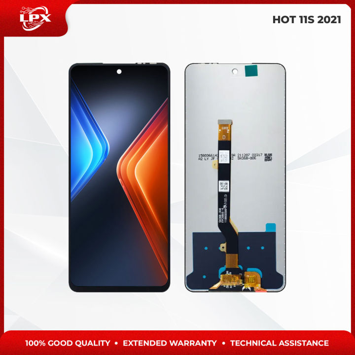 LPX 100% Tested LCD For Infinix Hot 11s X6812 X6812B 2021 LCD Display ...