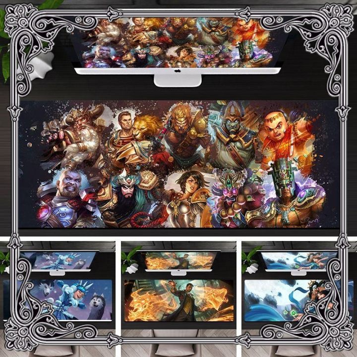 คีย์บอร์ดเมาส์ขนาดใหญ่พิเศษ Lockside Mouse God of Havage แผ่นรองโต๊ะเกม ...