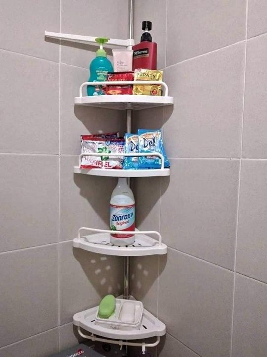 Multi-Corner Shelf Adjustable Bathroom | Lazada PH