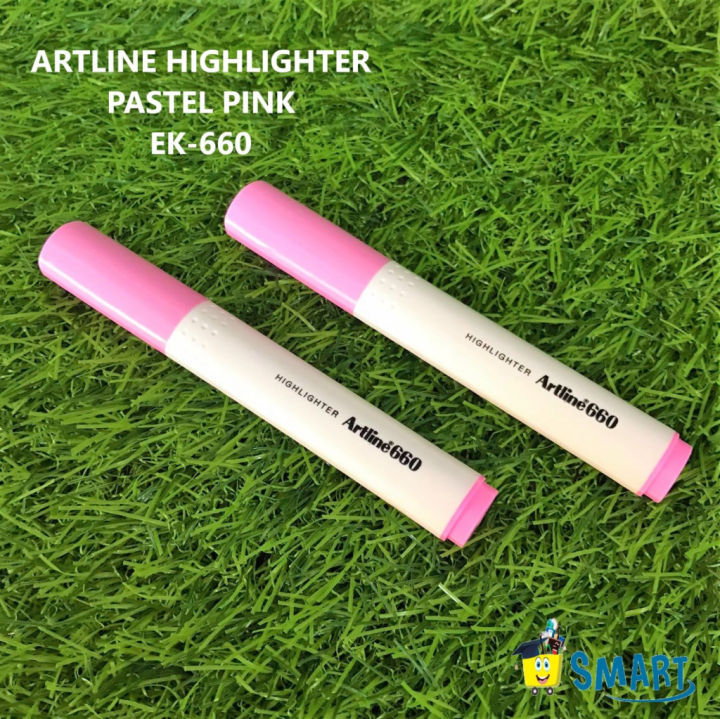 ARTLINE HIGHLIGHTER PASTEL PINK EK-660 | Lazada Indonesia