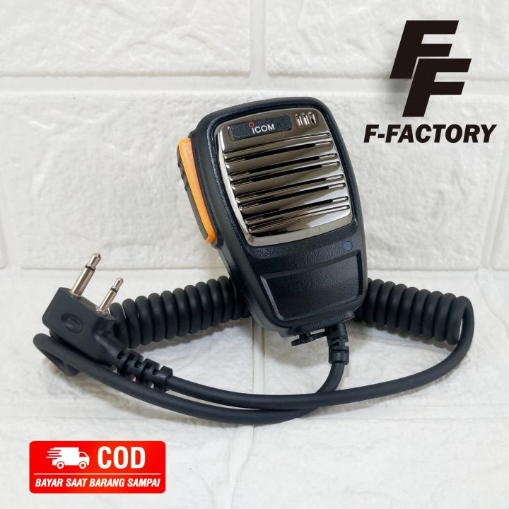 Extramic Extra Mic Handy Talkie Jepang. Alinco Icom Jack L samping ...
