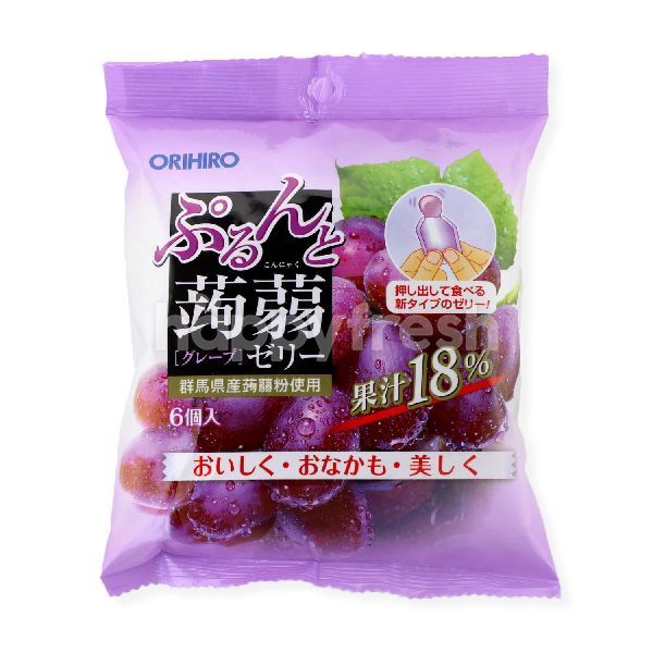 Orihiro Konnyaku Jelly Grape 日本ORIHIRO蒟蒻果冻健康低脂 | Lazada