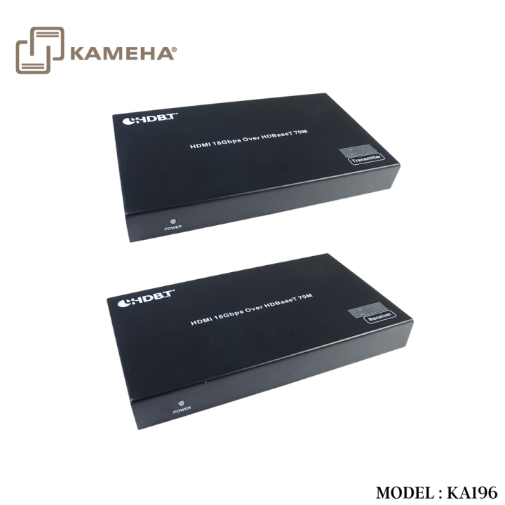 KA194 HDMI EXTENDER HDBASE-T POC 18G 70METER | Lazada