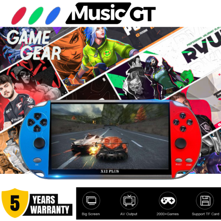 X12 Handheld Game Console HD Screen Portable Retro Video Gaming | Lazada PH