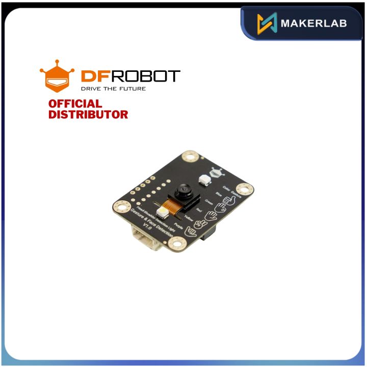 DFRobot Gravity: Offline Edge AI Gesture & Face Detection Sensor – 5 Gestures, 10 Faces, 3m ...