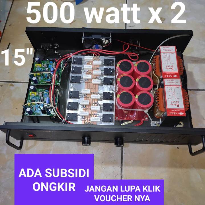 AMPLI RAKITAN TRAFO 5A MURNI DOBEL TRAFO VDC CT60 | Lazada Indonesia