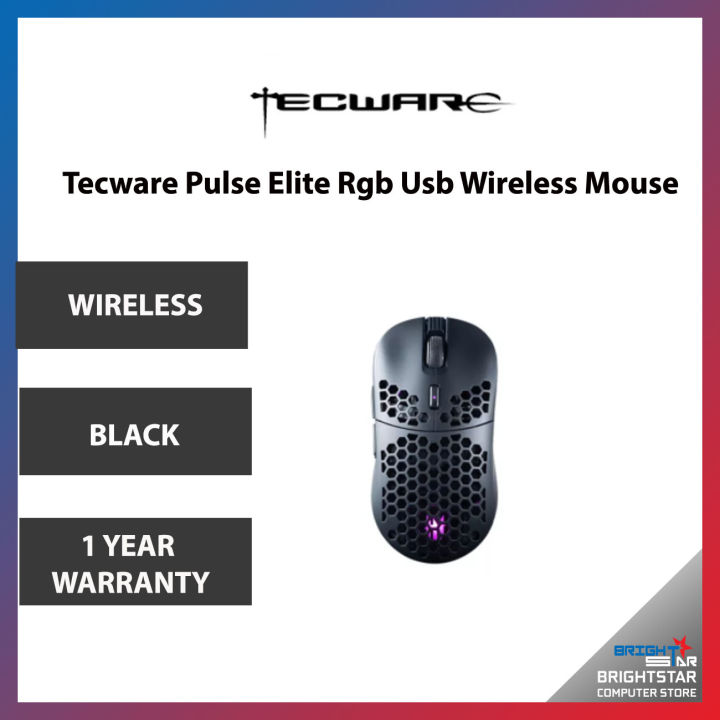 Tecware Pulse Elite Rgb Usb Wireless Mouse | Lazada