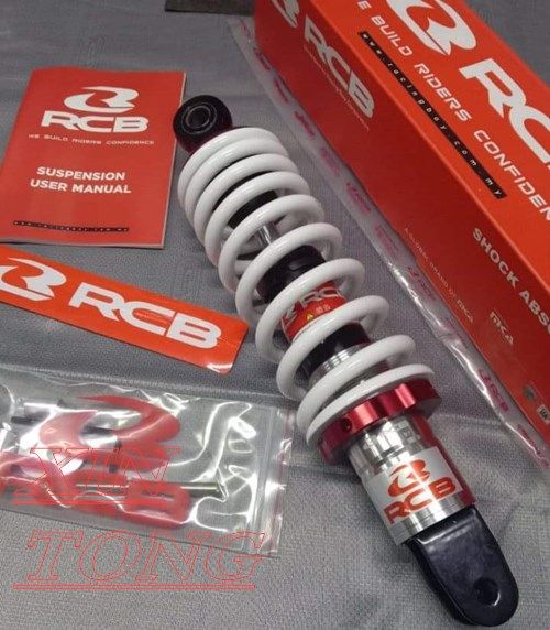 RCB SHOCK MSERIES 275 mm 295mm FOR MIO, HONDA BEAT, CLICK, M3,SOULI ...