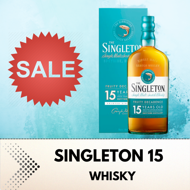 The Singleton of Dufftown 15 Year Old Single Malt Scotch Whisky 700mL ...