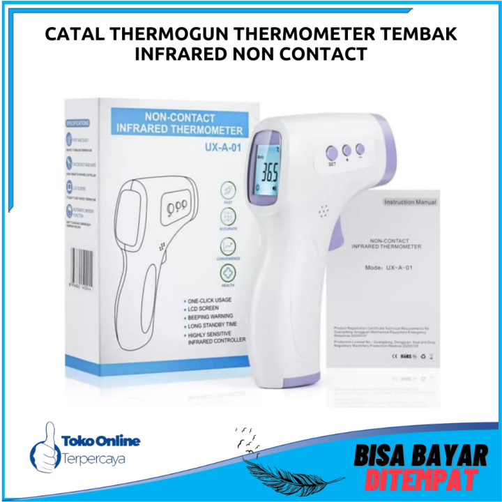 Termometer Digital Infrared Cek Suhu Tubuh dan Suhu Ruangan Suhu Benda ...