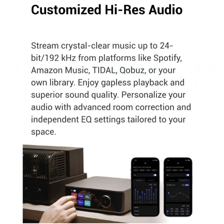 WiiM Ultra Music Streamer & Digital Preamp with Touch Display | Lazada ...