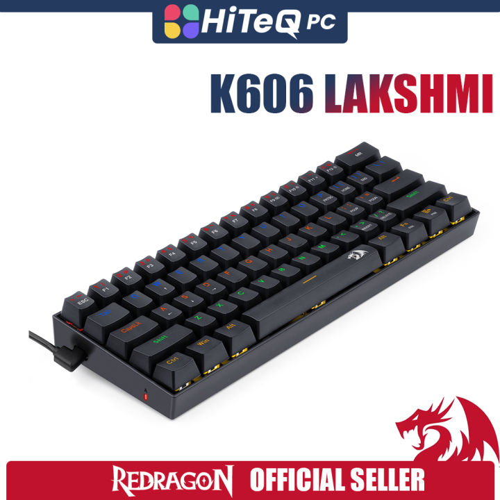 HiteqPC | Redragon Lakshmi K606 Wired Mechanical Keyboard | Lazada PH