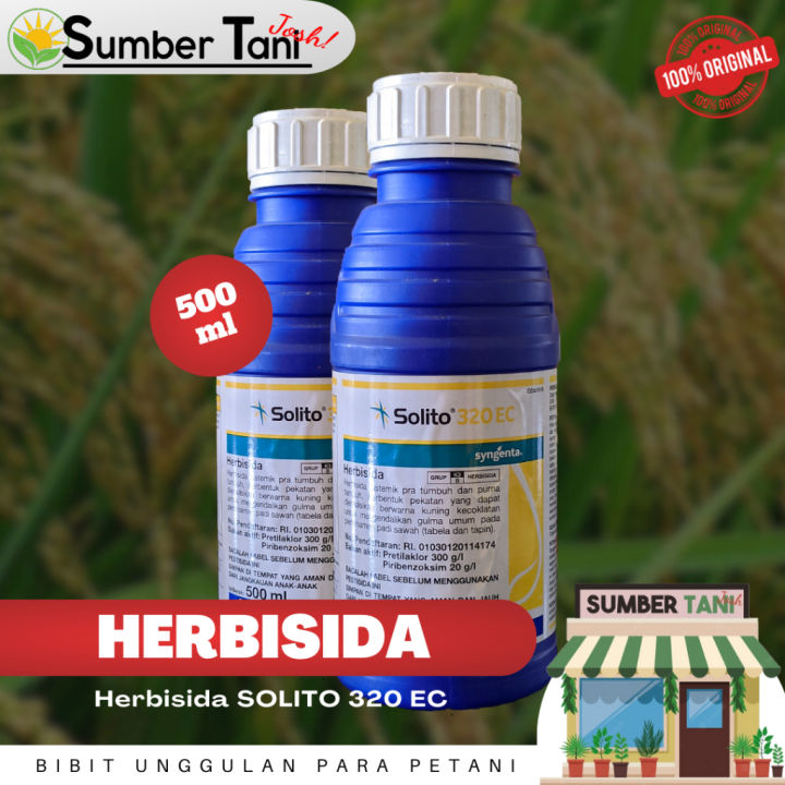 Obat Rumput PRA dan PURNA Tumbuh SOLITO 320EC 500 ml SYNGENTA | Lazada ...