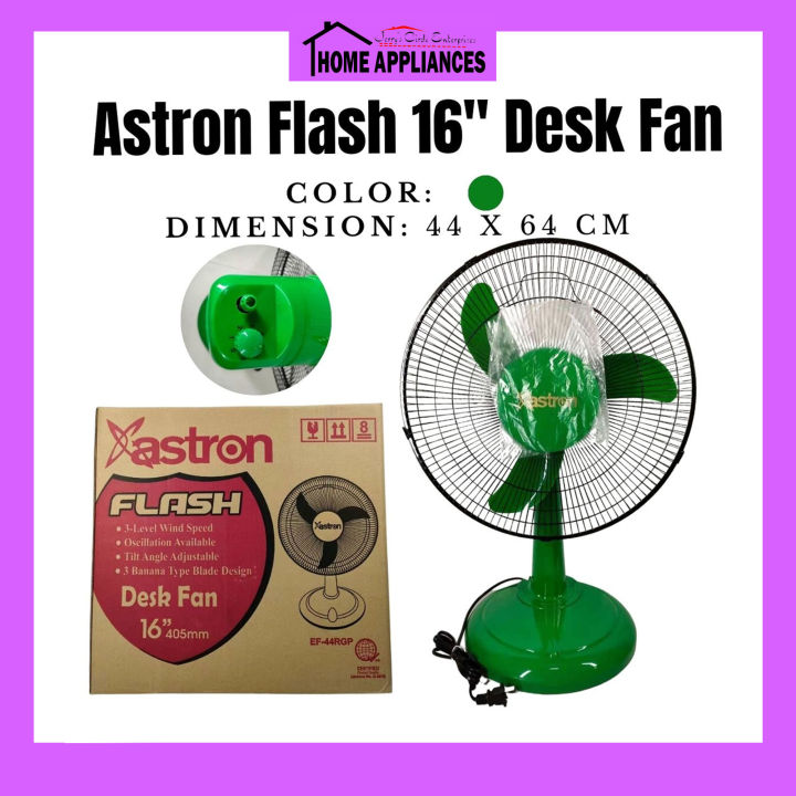 Astron Flash 16 Desk Fan | Lazada PH