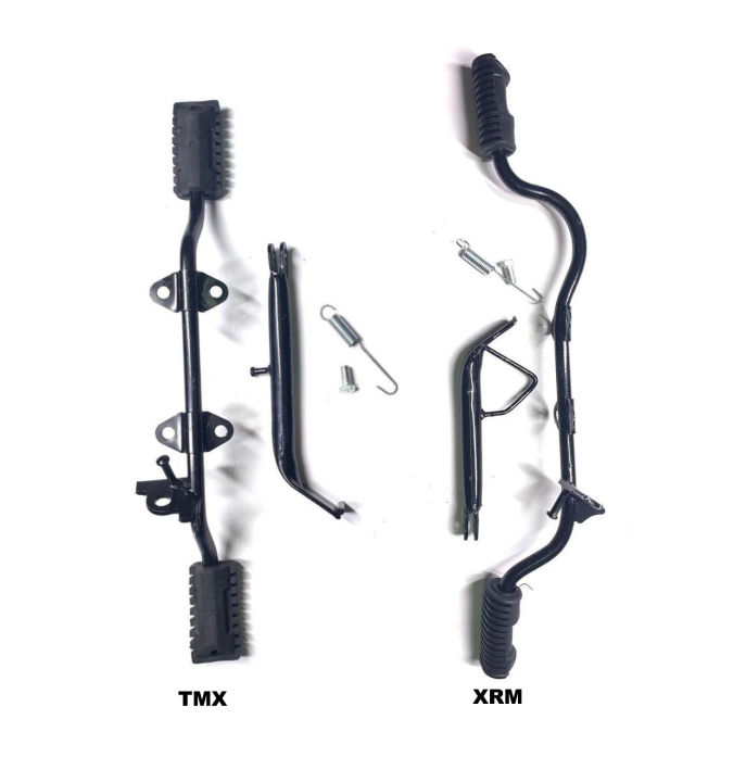 MOTORCYCLE FRONT FOOTREST ASSEMBLY WITH SIDE STAND FOR XRM/TMX COD ...