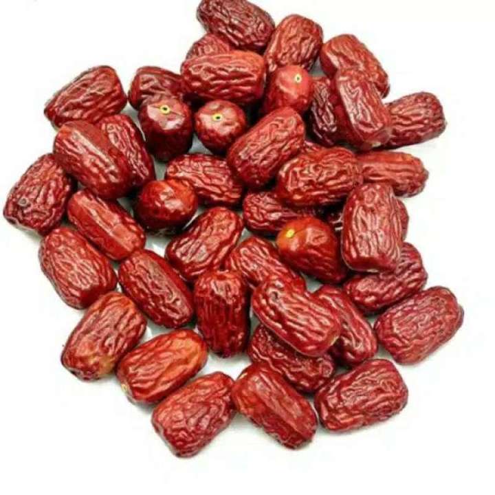 HONG ZAO Angco BESAR kurma Merah Red dates / Buah Jujube Kurma merah ...