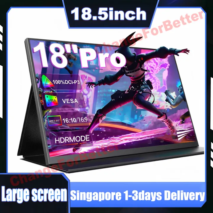 Portable Monitor 18inch Portable Gaming Monitor,1920x1080p Portable ...