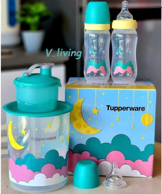 Tupperware Bundle of Joy Set/ Feeding Bottle/ Multi flow teat/ Bottle ...