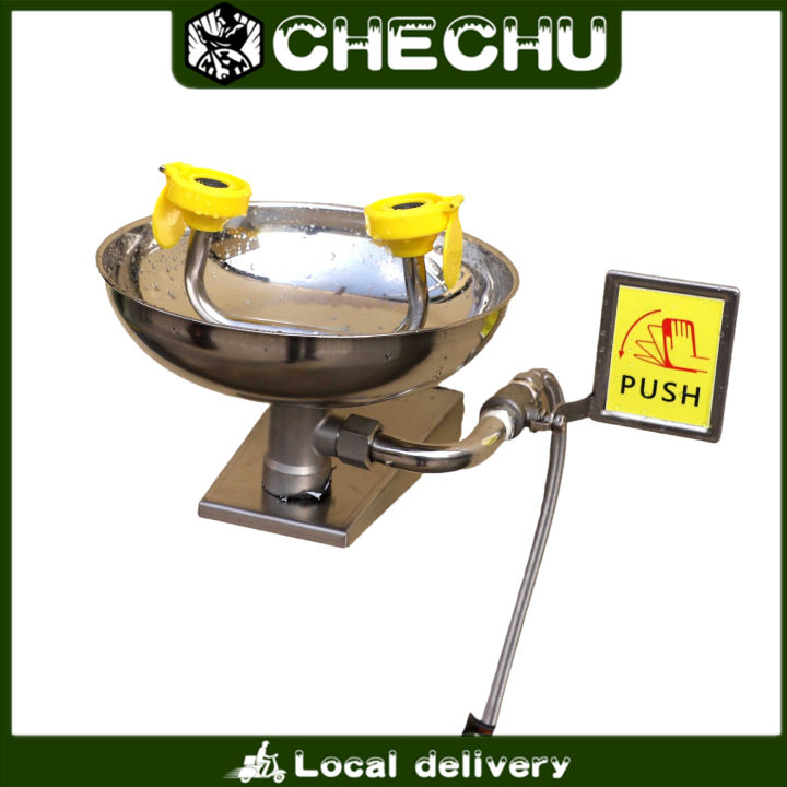 Eye Wash Station Wall Mount Eyewash Station Emergency Eye Rinse Station ...