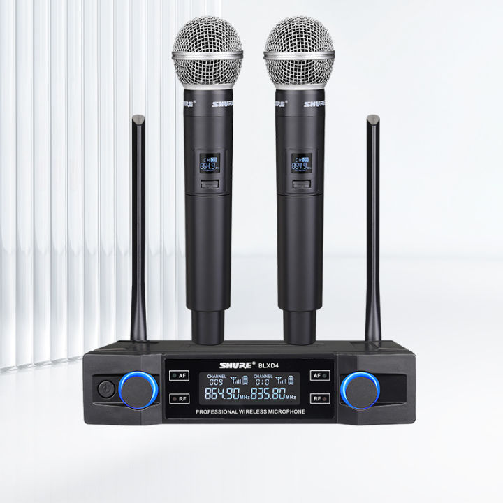 BLXD4 wireless microphone original branded,Karaoke Mic,UHF wireless mic ...