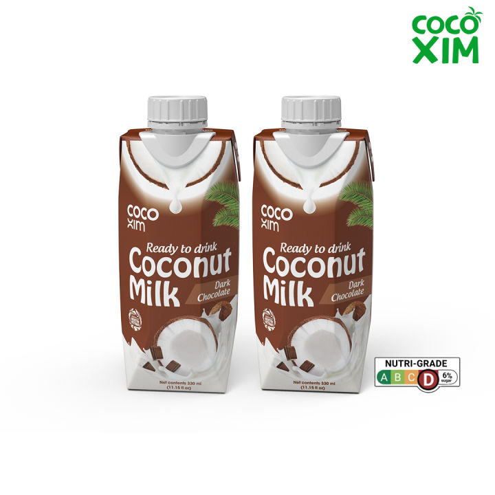 [COCOXIM] Chocolate Coconut Milk Drink 330ml - Bundle of 2 - Tetra ...