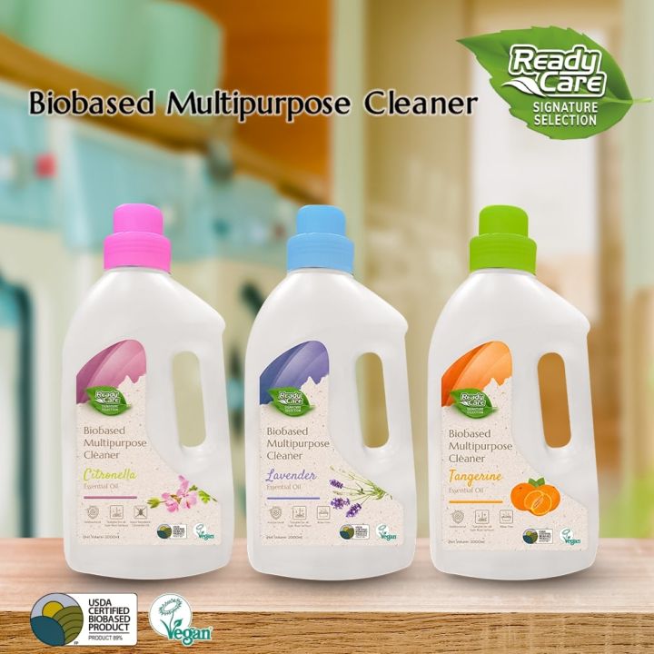 Bio-based Readycare Signature Selection Multipurpose Cleaner - 2 Liter Citronella / Tangerine ...