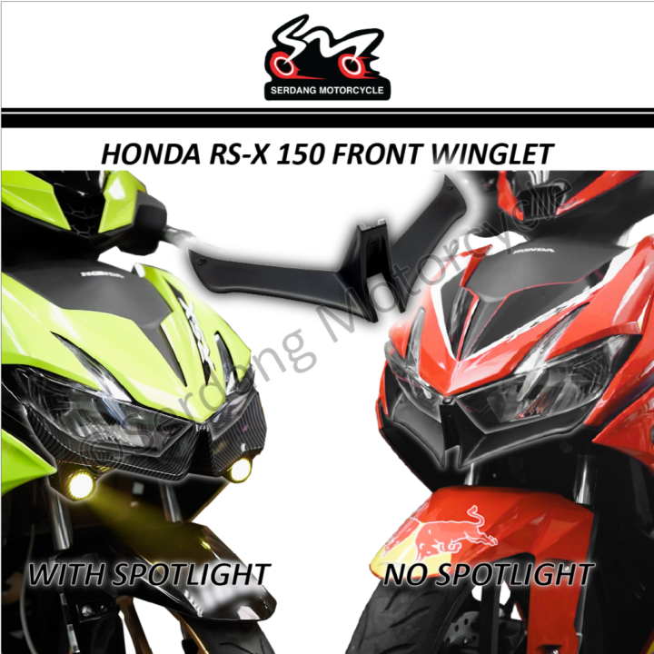 Proformance Front Winglet Honda RS-X 150 Motorcycle Spotlight Kepak ...