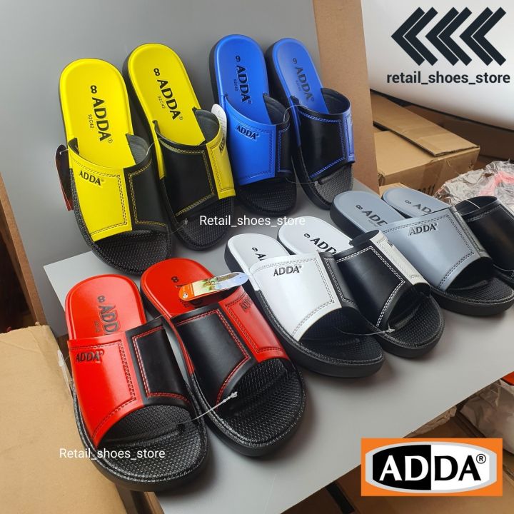 ADDA รองเท้าแตะผู้ชายแบบสวม ADDA แท้ รุ่น 92C42 ไซส์ 6-9 มี 6 สี ...