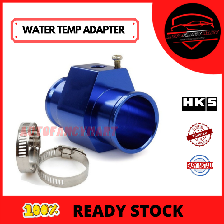 Water Temperature Joint Pipe & Temp Sensor Adapter Gauge Radiator Hose ...