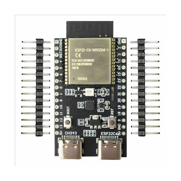 Esp32 C6 Devkitc 1 N4 Esp32 C6 Development Board Core Board Risc V Esp32 Wifi Module Type C