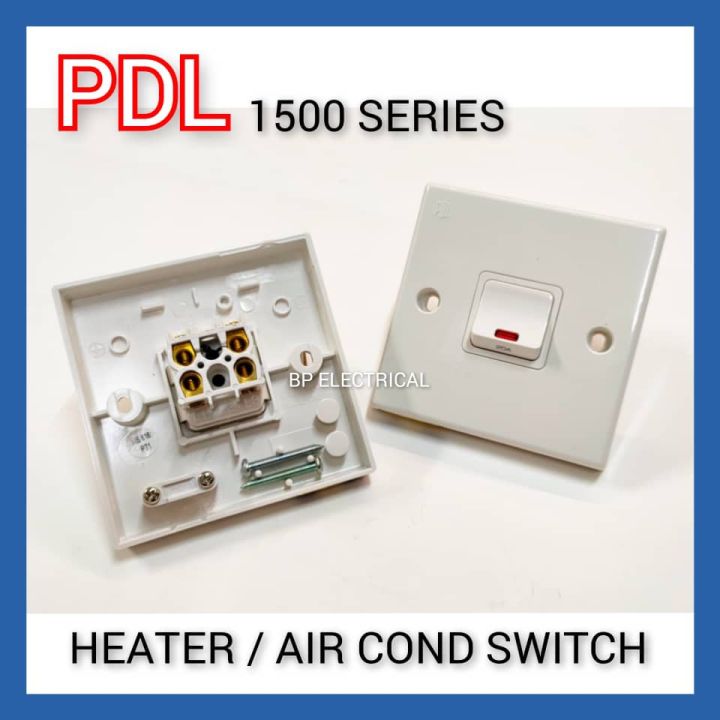 PDL 20A / 32A Water Heater / Air Cond Switch | Lazada