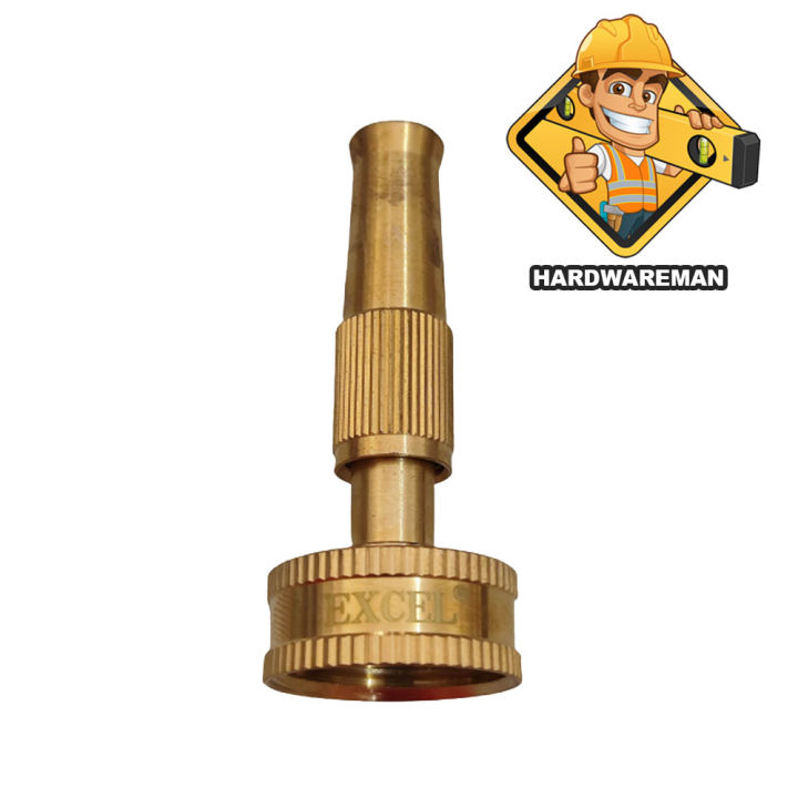 EXCEL Solid Brass Hose Nozzle High Quality Supercharge | Lazada PH