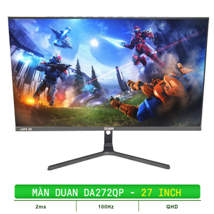 Màn Hình Máy Tính 27 inch DUAN 2K 100Hz DA272QP Full Viền Gaming Hình Ảnh Sắc Nét, Bảo hành ...