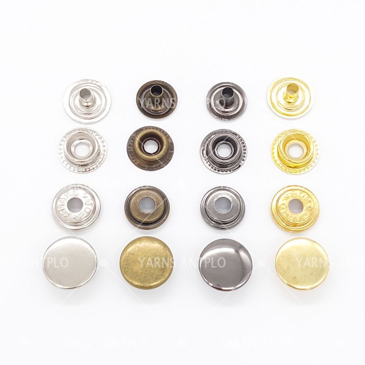 METAL SNAP BUTTONS/ PRESS STUDS/ FASTENER KITS for CLOTHES, JACKETS ...