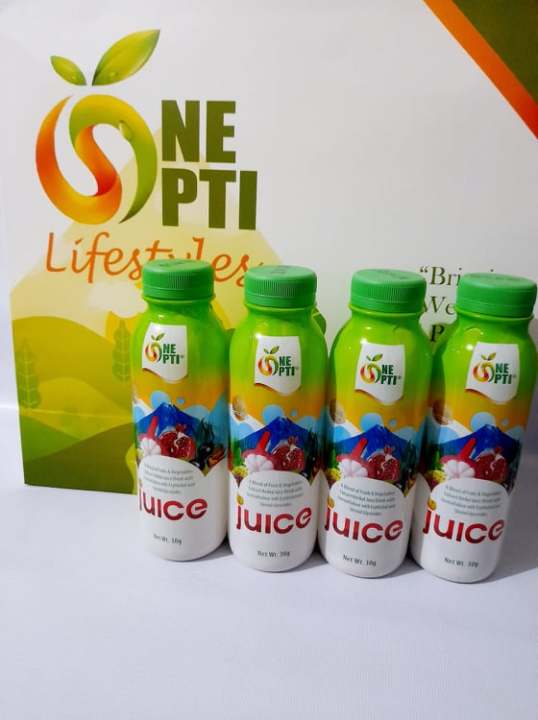 4 Bottles One Opti Juice Guaranteed 100% Original Herbal Juice Anti ...