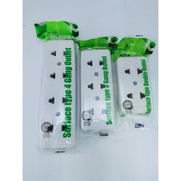 Universal Socket 250v Surface Type Extension Outlet Socket Lazada Ph