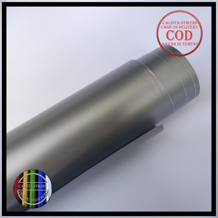 Stiker Skotlet Silver Doff Grey Perak Doff Vinyl Premium Variasi Bodi ...