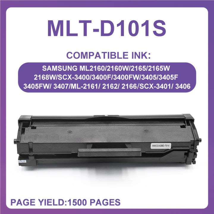 Compatible MLT-D101S toner cartridge for Samsung ML-2165W SF-760P SCX ...