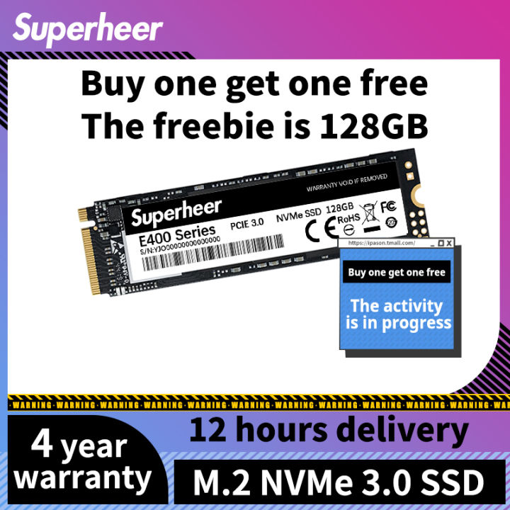 Superheer NVME PCIE 3.0 SSD Solid State Drives 128gb/256gb/512gb suit ...
