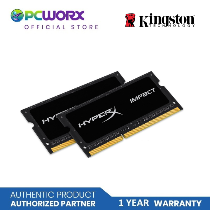 Kingston HX318LS11IBK2/16 HyperX Impact Black 16GB 2x8 DDR3 1866MHz ...