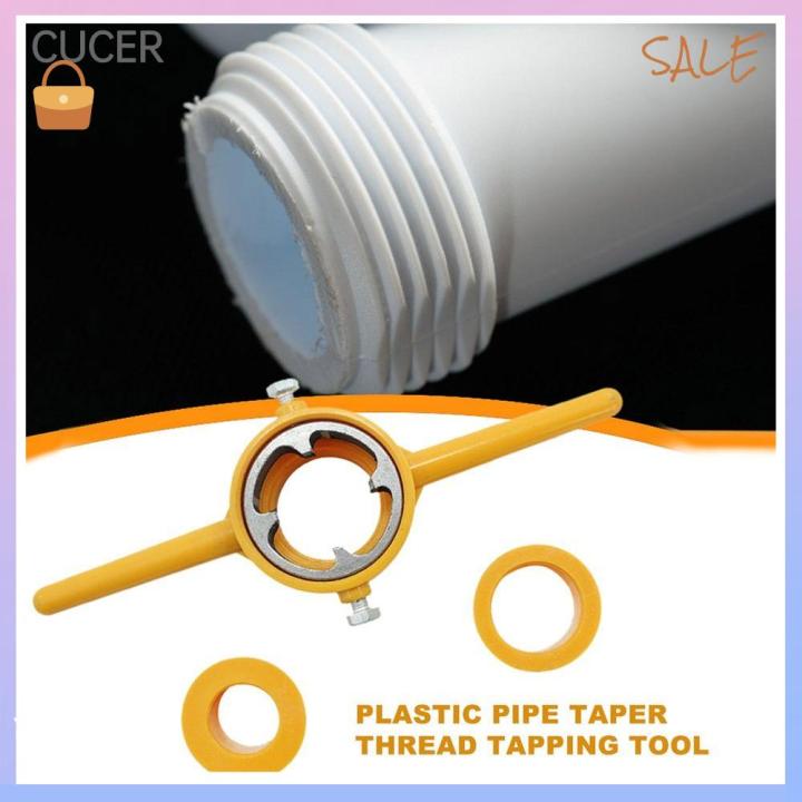 【COD&Ready Stock】6Pcs PVC Pipe Threader NPT Thread Tap Die Set 1/2" 3/4 ...