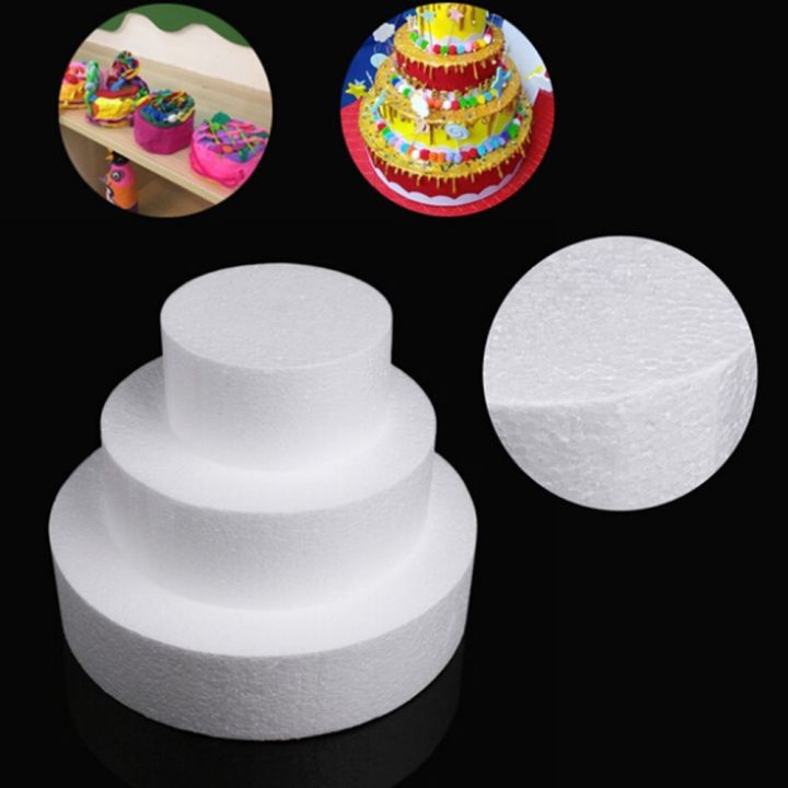 DIANA Wedding DIY Round Party Flower Decor Cake Dummy Modelling Foam ...
