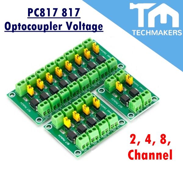 PC817 817 2,4,8-Way Optocoupler Voltage Control Switching Module ...