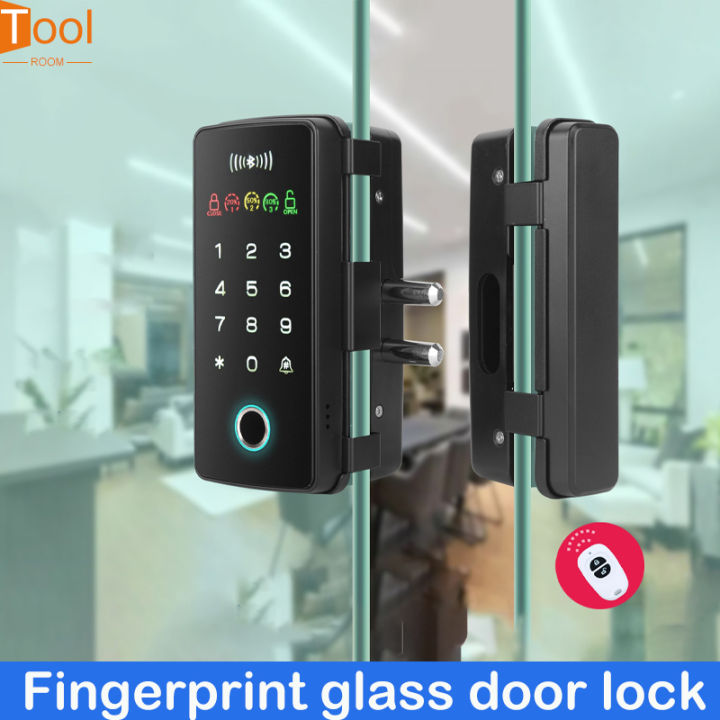 Smart Door Lock Fingerprint Electronic Digital Gate Opener Electric ...