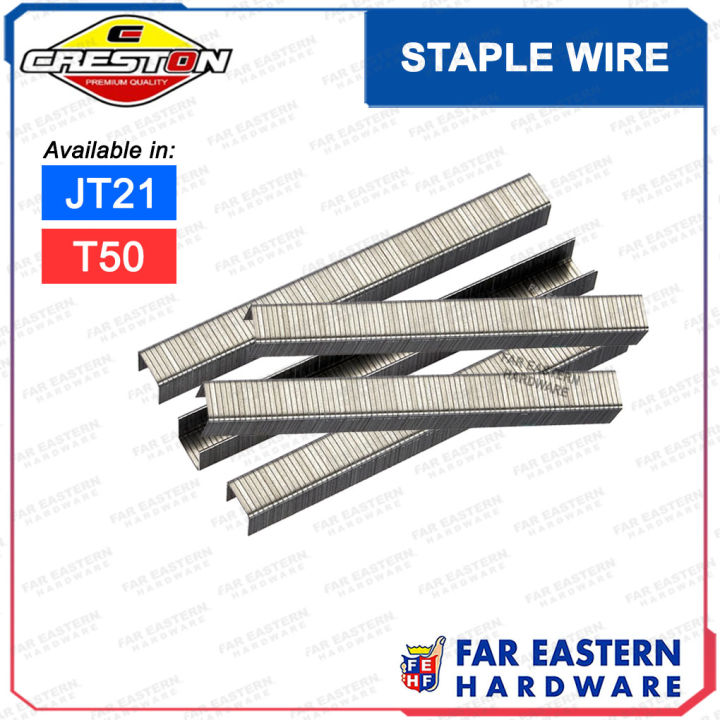 CRESTON C Type Staple Wire JT21 T50 Staples Wires CRHT | Lazada PH