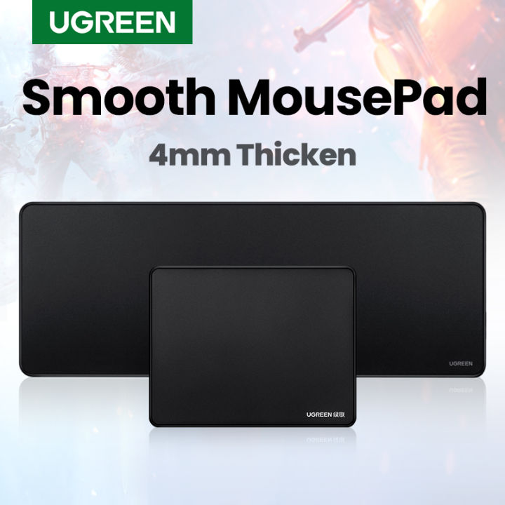UGREEN 2MM Thicken Mouse Pad Black for Computer Gaming Mousepad | Lazada