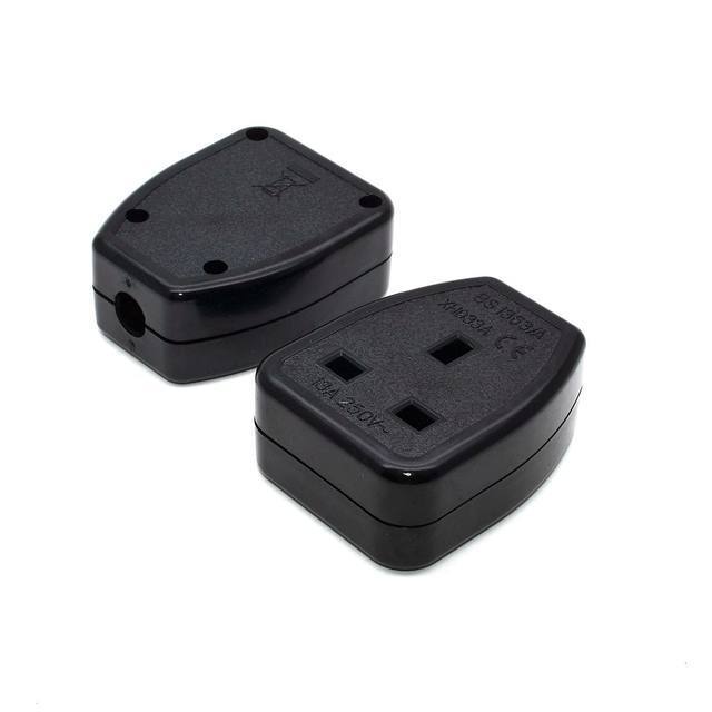 3Pin UK Plug Socket 250V 13A British standard power Adaptor detachable ...