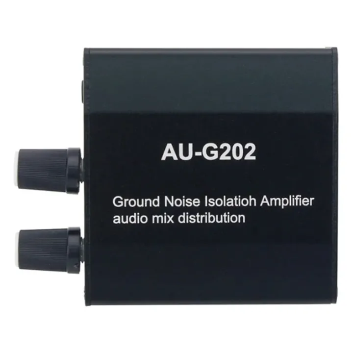 AU-G202 Ground Loop Noise Isolator Audio Mixer Plastic Audio Mixer ...